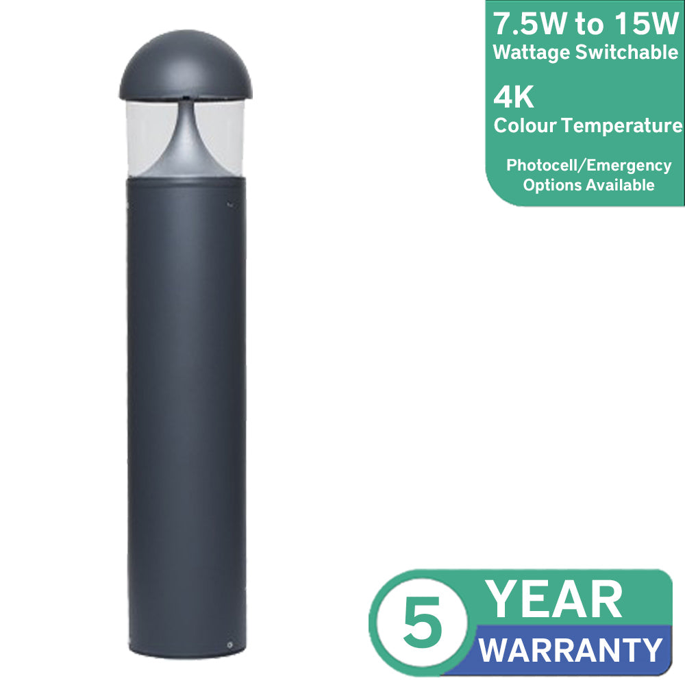 7.5W to 15W Deco 2.0 LED Bollard IP65