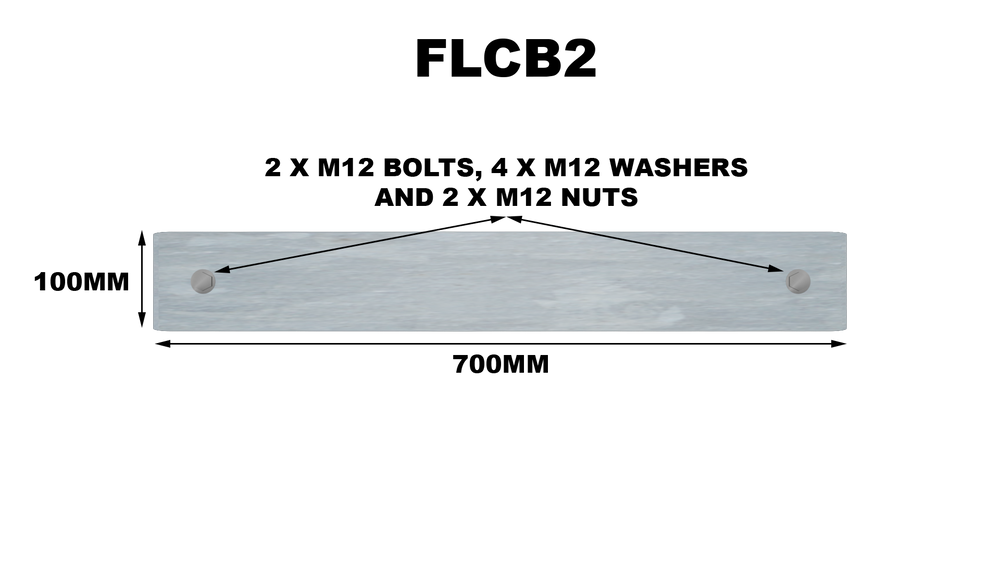 Twin Floodlight Column Bracket - Suitable for 3m to 12m Columns ...