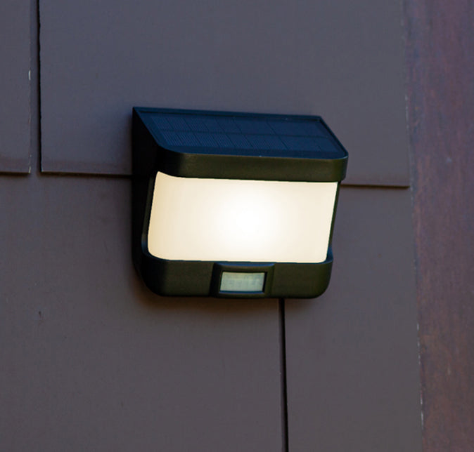 Nova 8W Solar Wall Light and Garden Studio Light with Motion Sensor ...