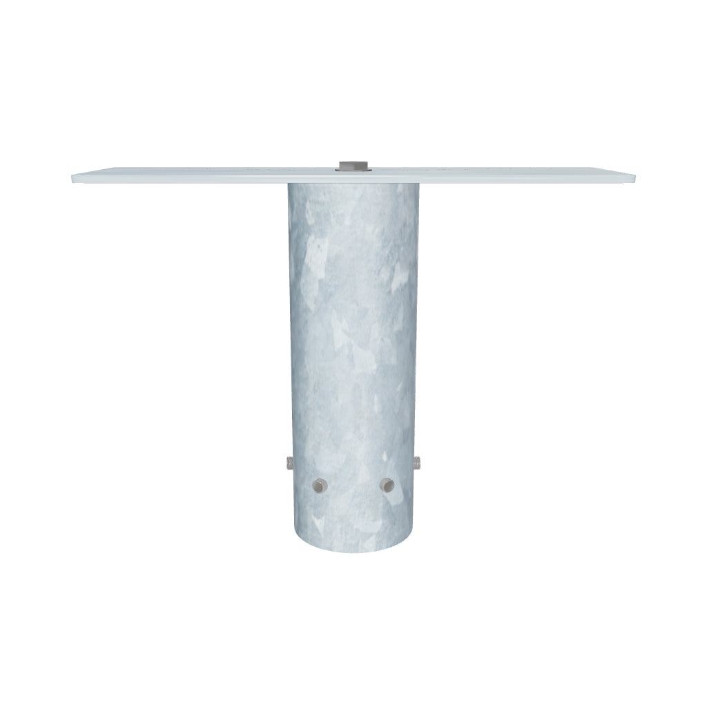 Single Floodlight Column Bracket - Suitable for 3m to 12m Columns ...