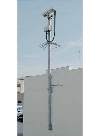 Wall Mounted CCTV Poles - Tubular and Square