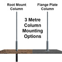 3m Galvanized Lighting Column Lamp Post | Wydels Electrical