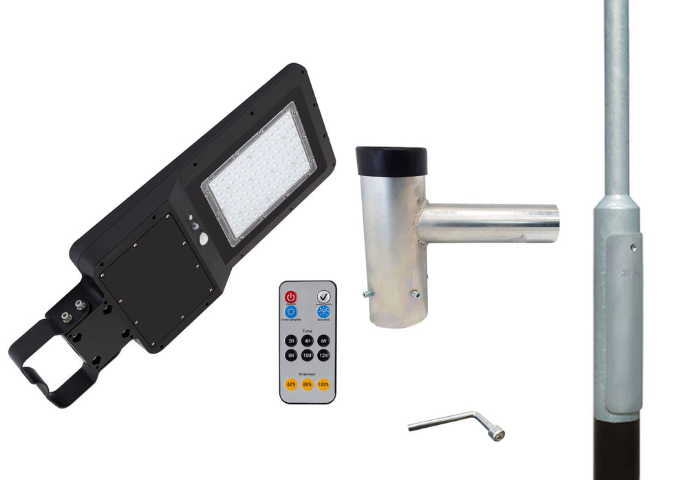 45W Solar LED Street Light & Lighting Column Packages | Wydels ...