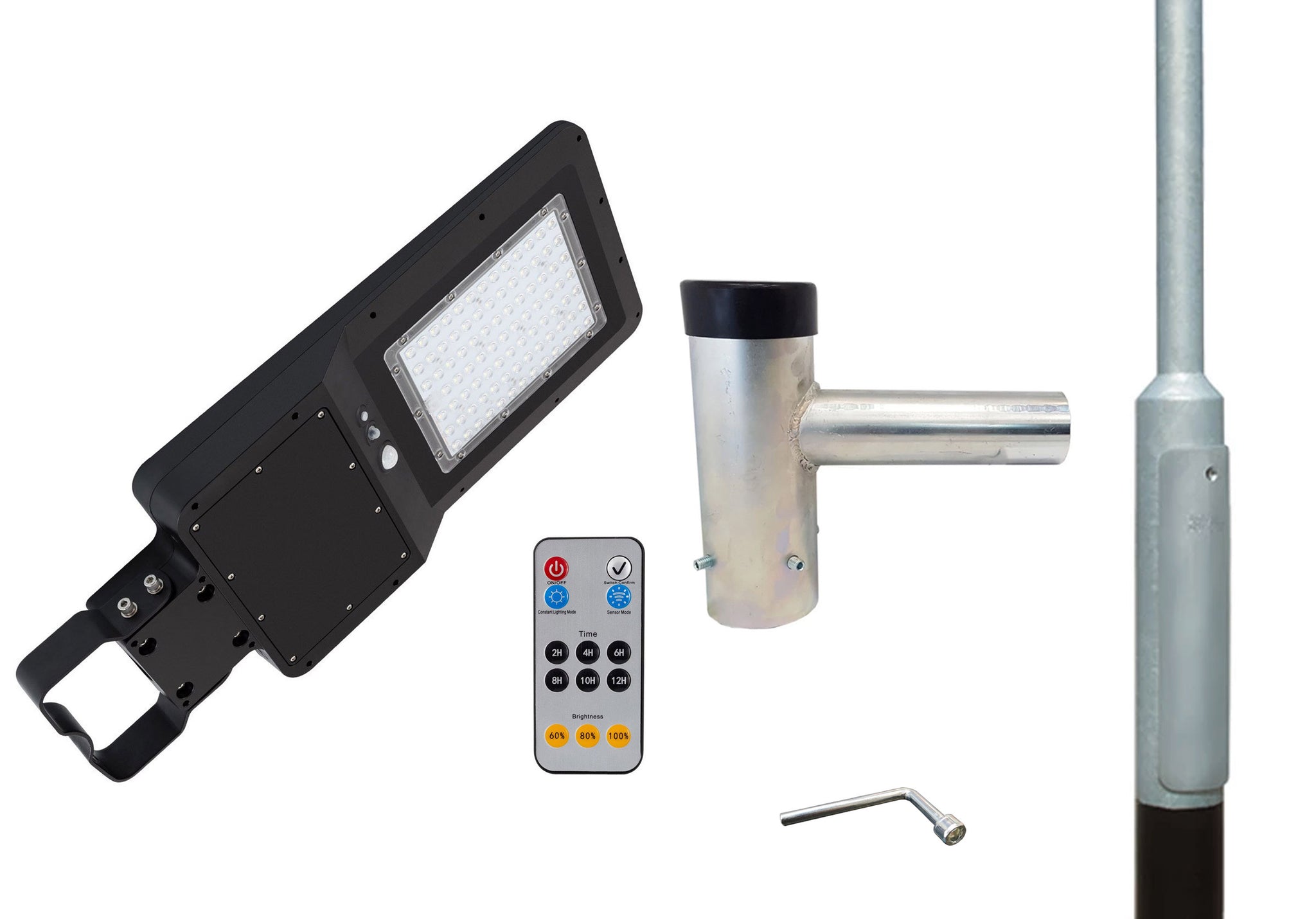 45W Solar LED Street Light & Lighting Column Packages | Wydels ...